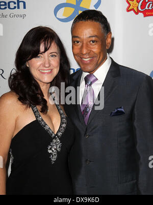 Giancarlo Esposito and wife Terry Barone The Dream Foundation's 11th ...