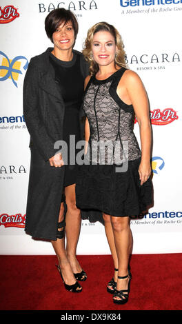 Cat Cora and her wife Jennifer Cora The Dream Foundation's 11th Annual ...