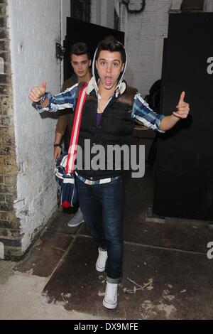 Jamie (JJ) Hamblett and Josh Cuthbert of Union J 'The X Factor ...