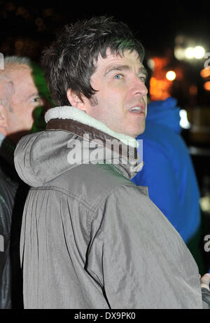 Noel Gallagher Hyde Park Winter Wonderland - launch party. London ...