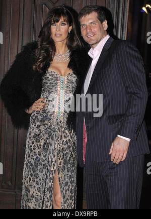 Carol Alt and boyfriend Alexei Yashin,, at the 50th anniversay party of ...