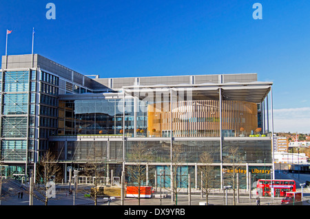 View of the Brent Civic Centre and Wembley Library, London Borough of ...