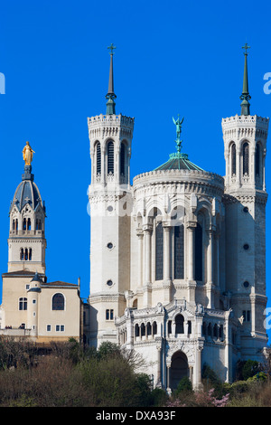 famous Lyon basilica Stock Photo - Alamy