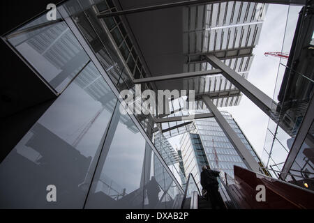 Wideangle-view of "The Shard", taken in September 2013 Stock Photo - Alamy