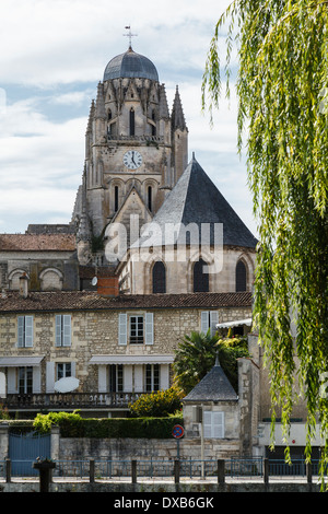 France,Charente Maritime,Saintes,cathedral Saint Pierre,Saintonges ...