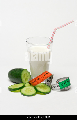 Measuring out buttermilk Stock Photo - Alamy