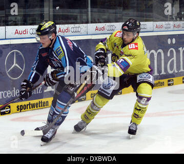 Ingolstadt, Germany. 23rd Mar, 2014. from left Tim HAMBLY/USA ...