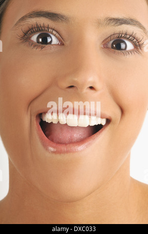 Laughing woman (the Face), The five senses (series title), The sense ...