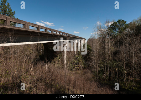 Ocklawaha River Bridge in Marion County Ocala, Florida built as the ...