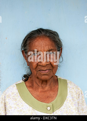 Elderly Afro-Peruvian woman in Yapatera, Piura. Peru Stock Photo - Alamy