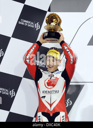 Takaaki Nakagami (Honda Idemitsu) during the Moto GP test in the ...