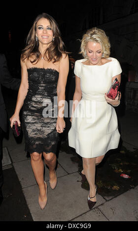 Elizabeth Hurley. Valentino: Master of Couture - Private View ...