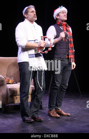 Marc Kudisch and Jeffry Denman at the press rehearsal for ‘The Holiday ...