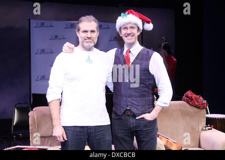 Marc Kudisch and Jeffry Denman at the press rehearsal for ‘The Holiday ...
