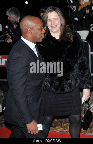 Ian Wright and Nancy Hallam Night of Heroes: The Sun Military Awards ...