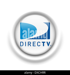 Direct TV logo symbol icon flag emblem Stock Photo - Alamy