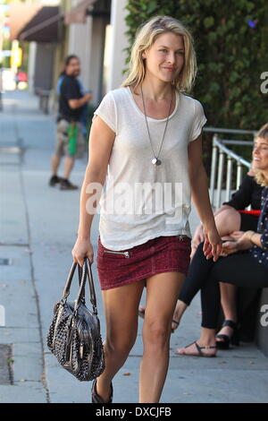 Actress Ali Larter seen exiting the Salon Benjamin in Beverly Hills ...
