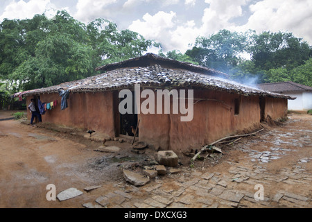 Tribal house. Munda tribe. Khunti, District Ranchi, Jharkhand, India ...