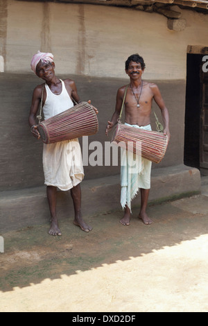 Mandar drum They are made of earth leather diaphragms on either side ...