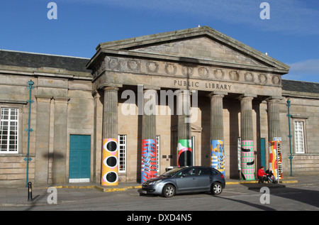 Inverness Public Library - Inverness, Scotland, UK Stock Photo ...
