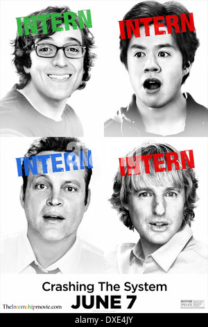 THE INTERNSHIP, Josh Brener, Owen Wilson, Vince Vaughn, Tobit Raphael ...