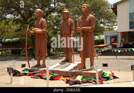 Statues of Livingstone, Chuma and Susi Harry Mwaanga Nkumbula ...