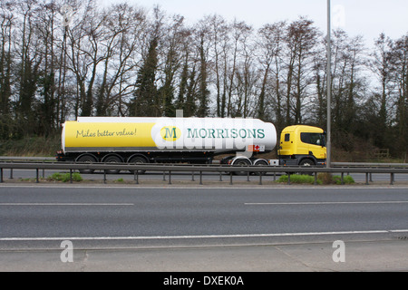 Morrisons supermarket supply chain lorry truck transport logistics ...