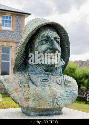 Memorial to Henry Blogg, Coxswain of the Cromer Lifeboat, Norfolk, UK ...