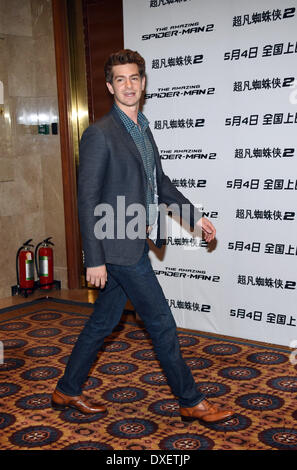Actor Andrew Garfield attends 'The Amazing Spider-Man 2' premiere at ...