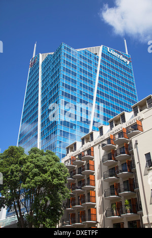 Lumley Centre, Auckland, North Island, New Zealand, Pacific Stock Photo ...
