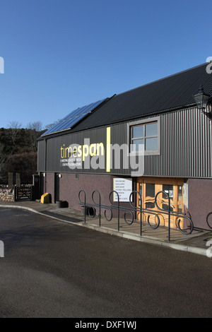 Exterior of Timespan Museum and Art Centre Helmsdale Scotland March ...