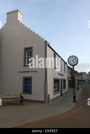 Thurso street scene Scotland March 2014 Stock Photo - Alamy