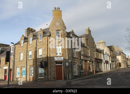 Thurso street scene Scotland March 2014 Stock Photo - Alamy
