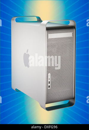 Apple G5 tower computer Stock Photo - Alamy