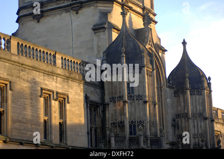 Wren's Tom Tower, Christ Church College, Oxford, GB Stock Photo - Alamy