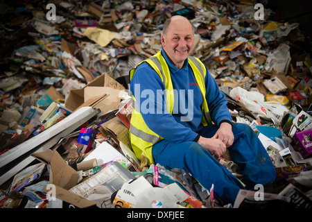 Meurig Jones, manager , Williams and Williams waste recycling company ...