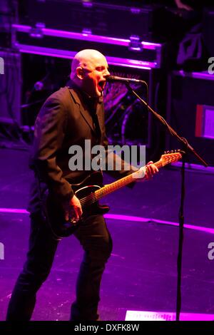 Guildford, Surrey, UK. 25th Mar 2014. The Stranglers performing on ...