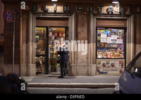 Italian grocery store Stock Photo - Alamy
