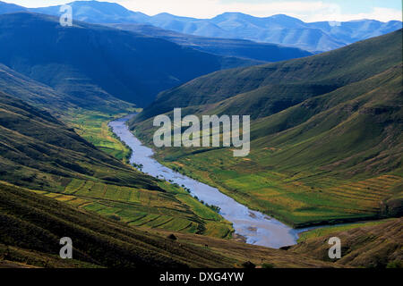 Lesotho - Senqu River Stock Photo - Alamy