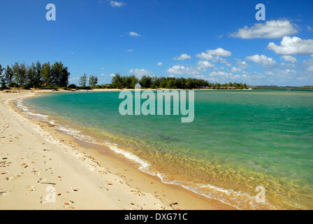 The lagoon at Pomene Lodge, Pomene, Mozambique Stock Photo - Alamy