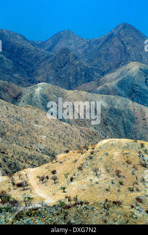 Descending van Zyl's Pass, Kaokoland, Namibia Stock Photo - Alamy