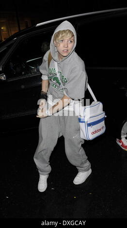 Charlotte Rundle of MK1 X Factor contestants outside the Corinthia ...