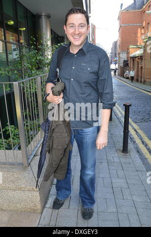 DJ Ray Foley outside Today FM studios Featuring: DJ Ray Foley Where ...