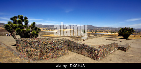 America, Mexico, Tlaxcala state, Tecoaque, archeological site of ...