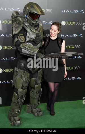 Anna Popplewell X Box 360 presents the premiere of 'Halo 4: Forward ...