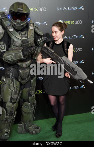 Anna Popplewell X Box 360 presents the premiere of 'Halo 4: Forward ...
