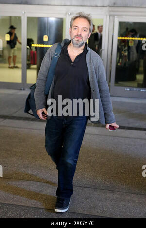 Skyfall' Director Sam Mendes arrives at LAX airport on an international ...