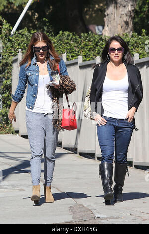 Kate Walsh seen out and about with a female companion in Los Feliz Los ...
