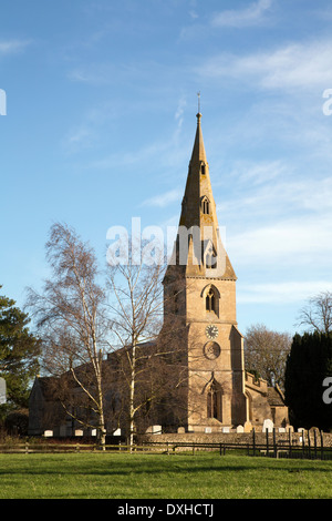 St Peters Parish Church, Aldwincle village, Northamptonshire County ...