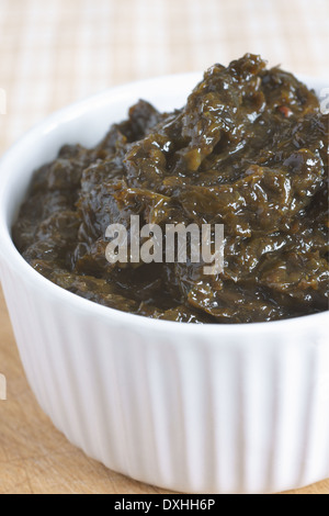 Laverbread a traditional Welsh delicacy made from laver or seaweed ...